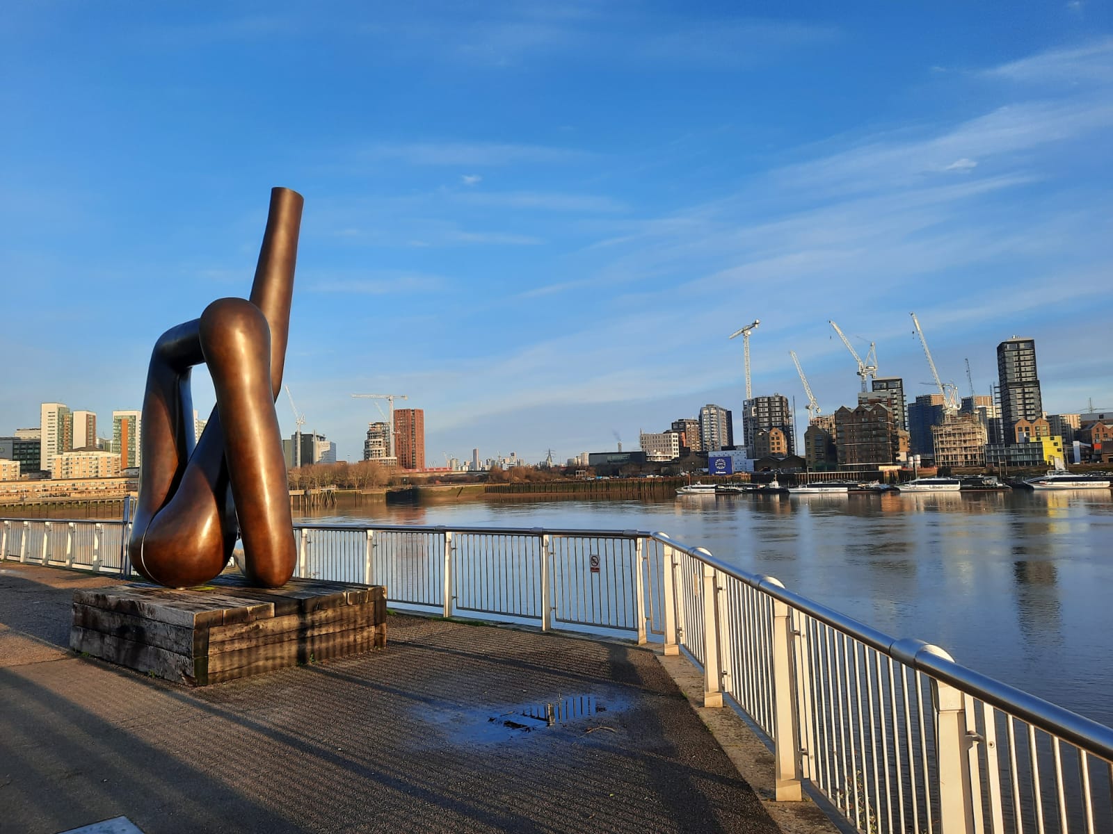 The Line (London's Public Art Walk) Part I - North Greenwich Peninsula ...