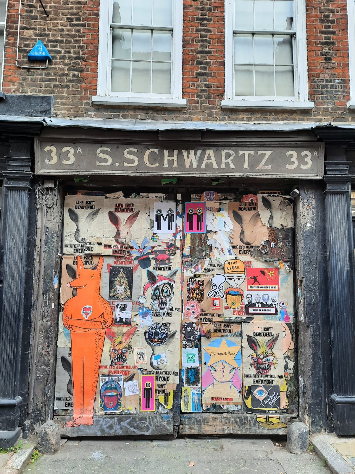 Layers of History in Spitalfields