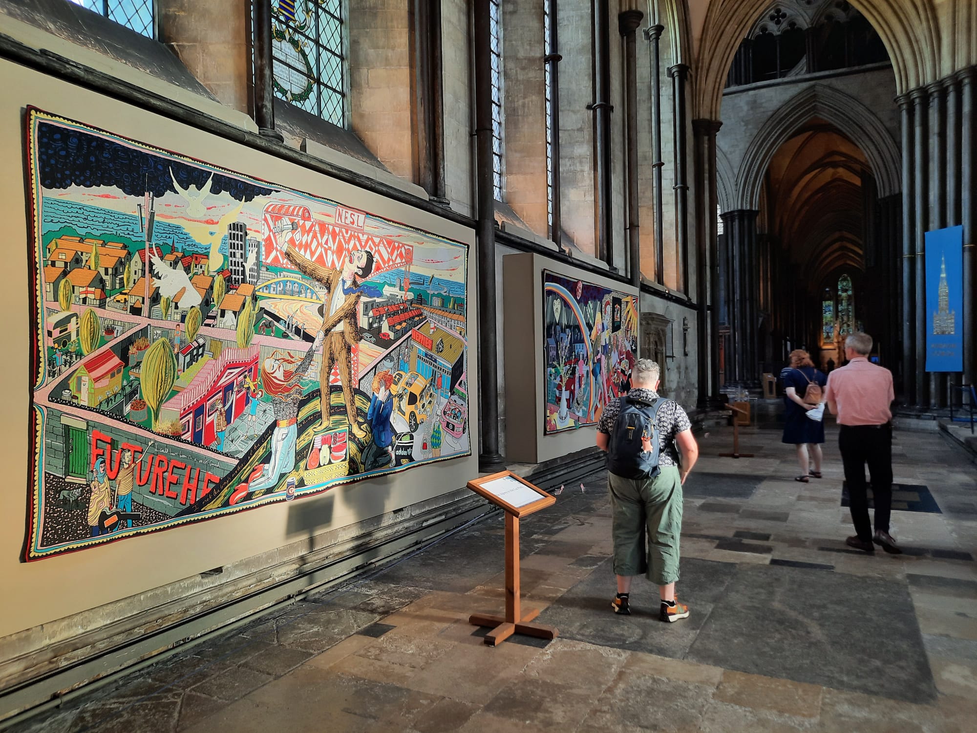 Grayson Perry's The Vanity Of Small Differences - Salisbury Cathedral ...