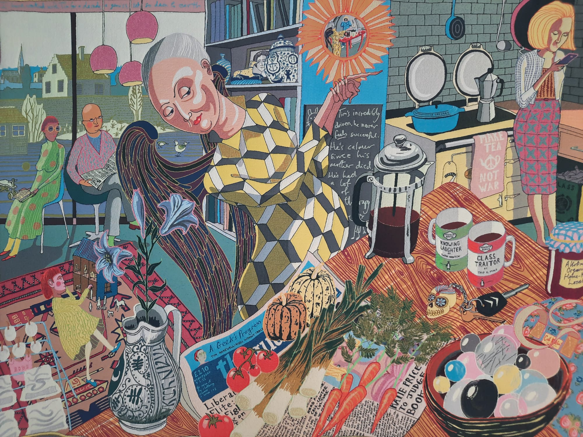Grayson Perry's The Vanity Of Small Differences - Salisbury Cathedral ...