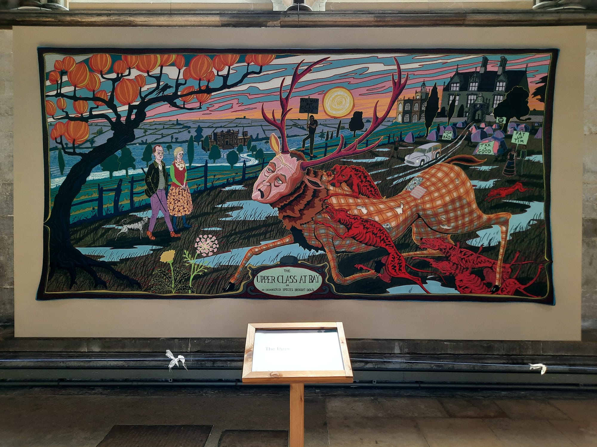 Grayson Perry's The Vanity Of Small Differences - Salisbury Cathedral ...