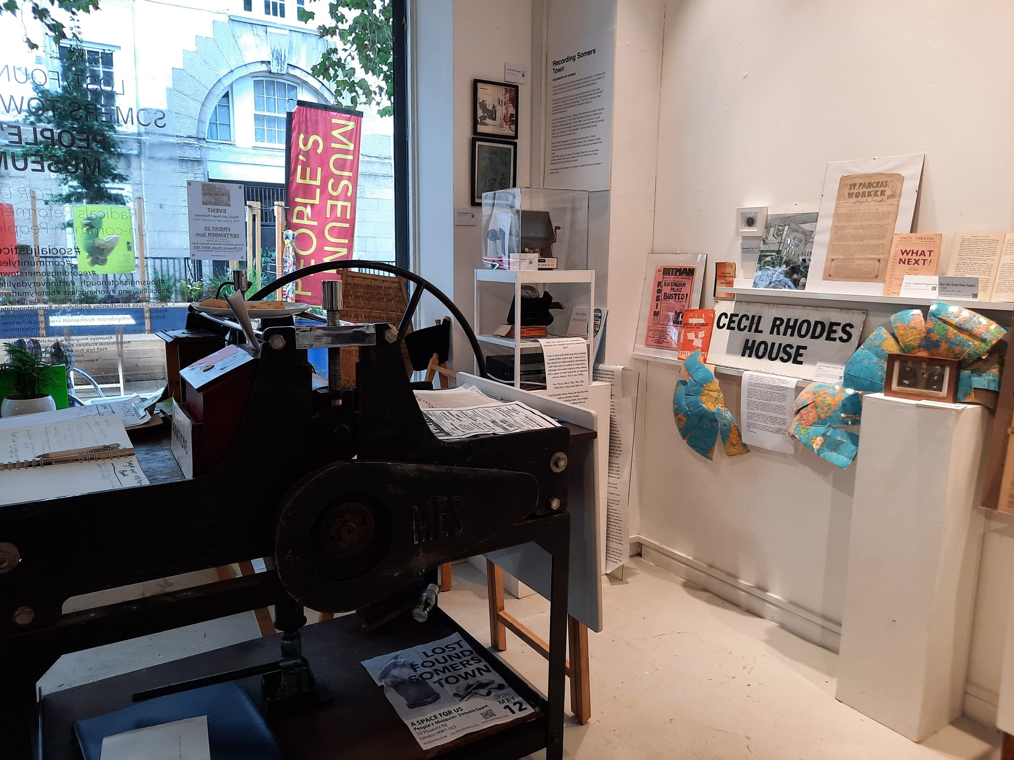 People's Museum Somers Town, London – Salterton Arts Review