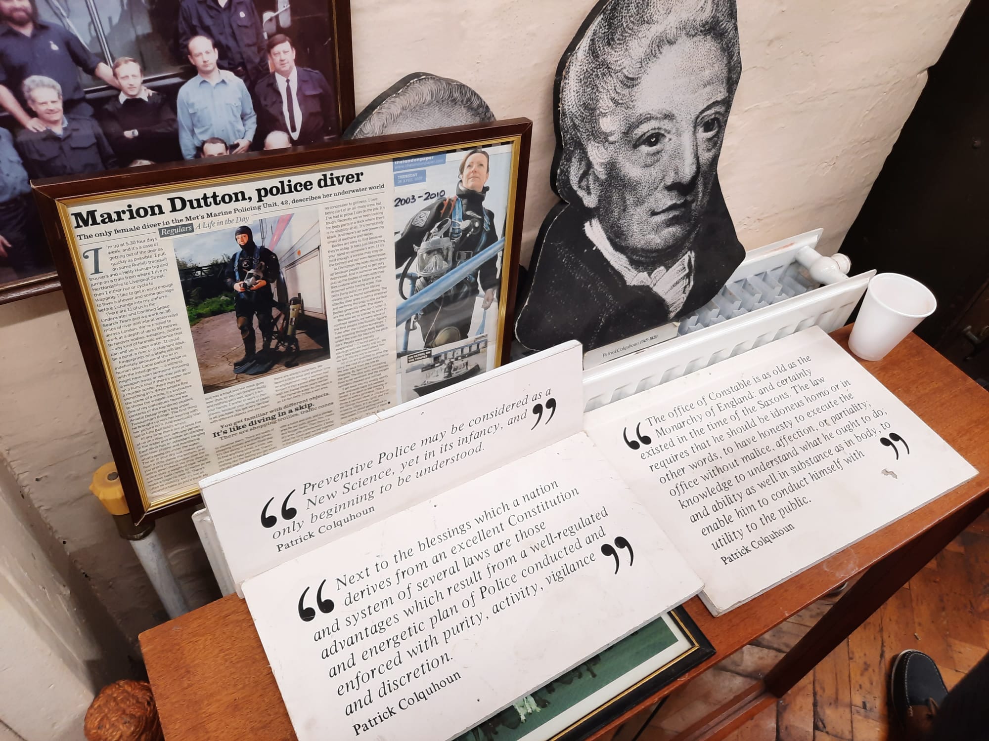 Thames River Police Museum, London – Salterton Arts Review